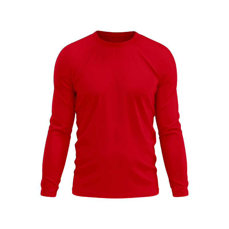 Red Long Sleeve T-Shirts From R68.69 Each (Excl VAT)